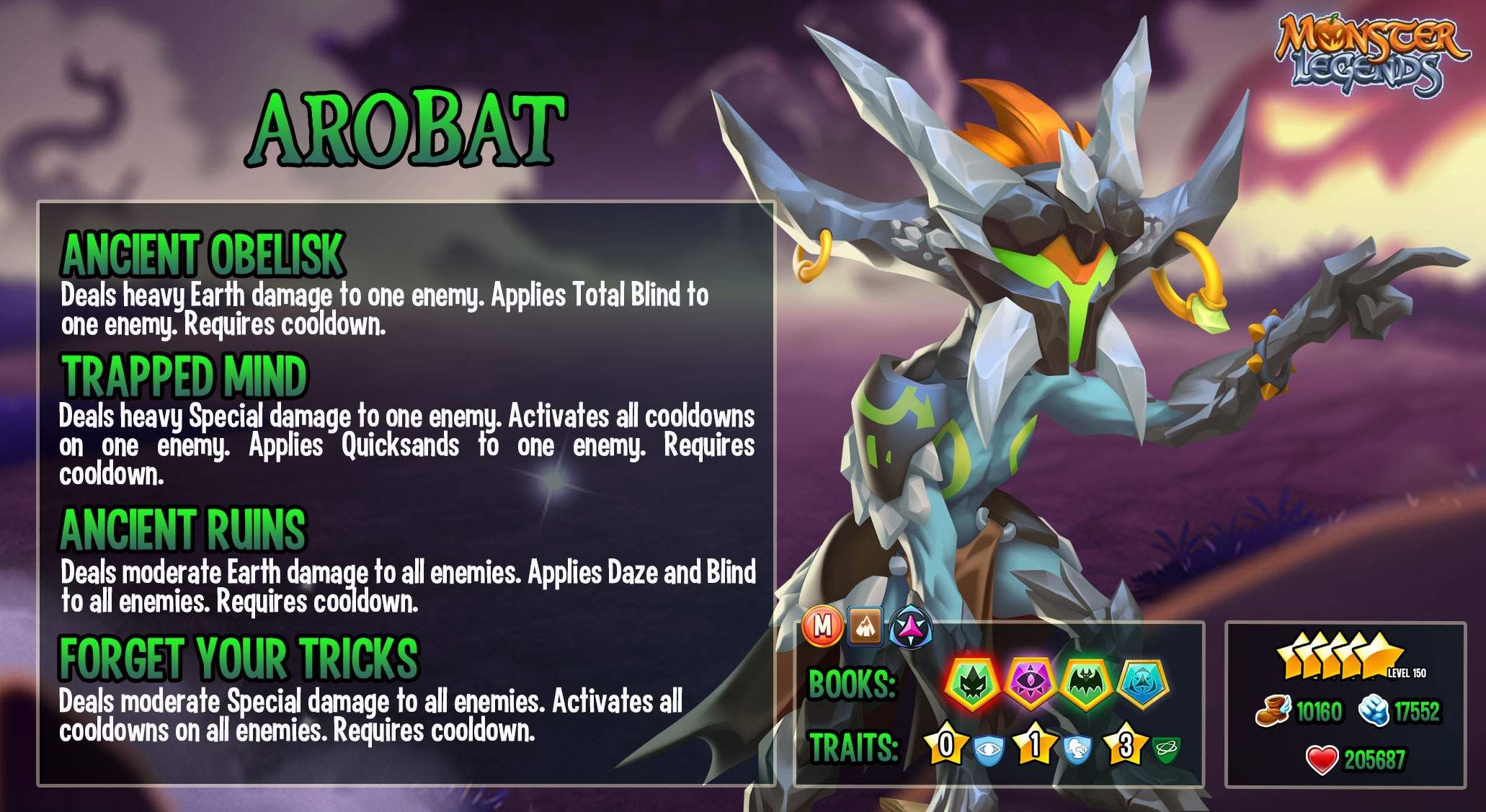 NEW Multiplayer monster: Arobat | Socialpoint Forums