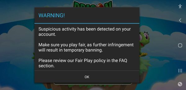 Suspicious behaviour | Socialpoint Forums