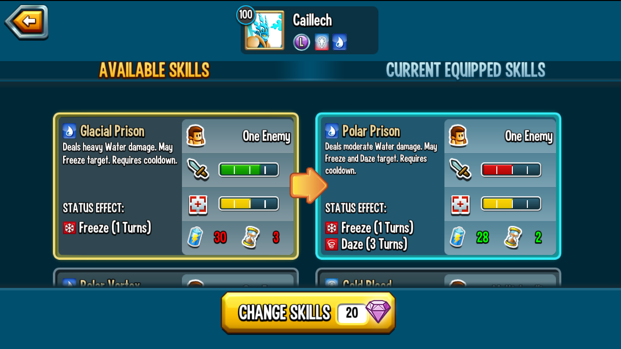 Polar Prison Does More Damage Than Glacial Prison? | Socialpoint Forums