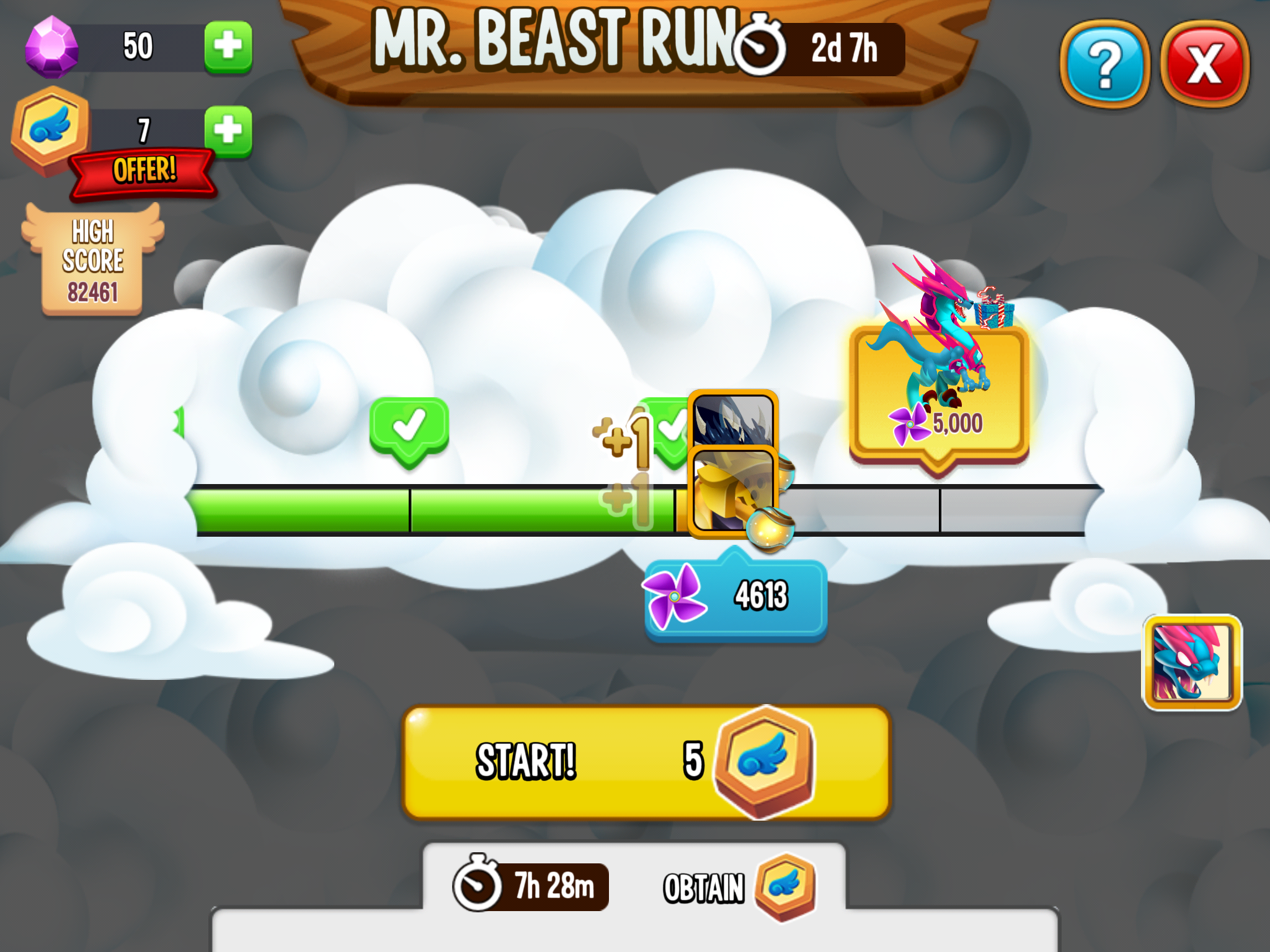 ***Mr.Beast Runner, Sep 26 Oct 3, 2020*** | Socialpoint Forums